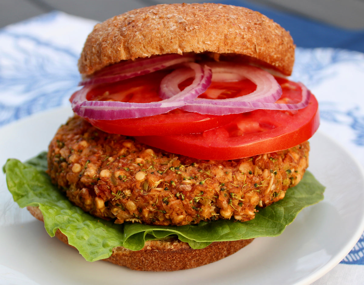 Green Garden Burger – PlantPure Nation